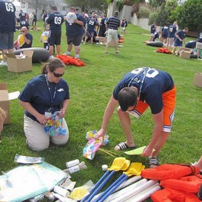 Build-A-Boat Team Building Game- Team Boat Build Activity | TeamBonding