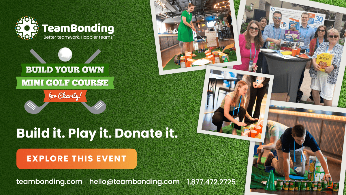 Building a Mini Golf Course | Sports Team Building