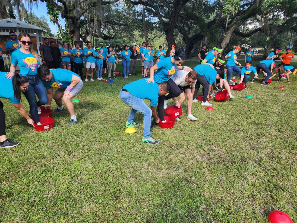 Outrageous Team Building Relay Games | Corporate Team Event