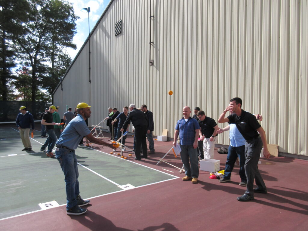 Pumpkin Catapult Team Building Activity | TeamBonding
