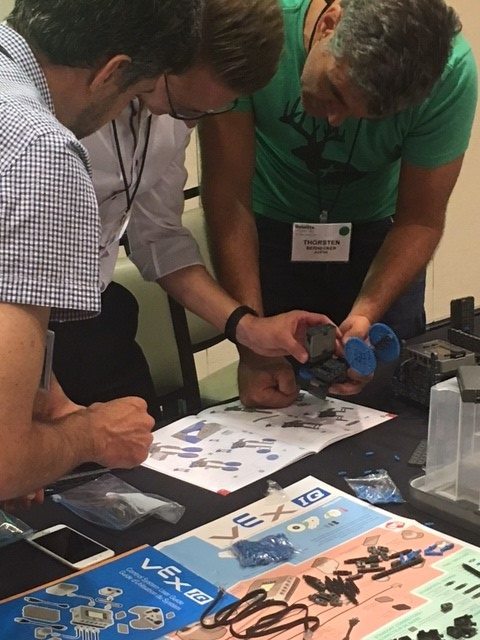 Robot Building Game | Team Building Charity Work Event