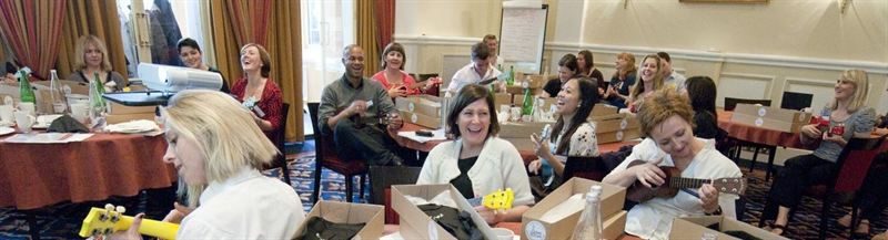 Learn The Ukulele Team Building Event | TeamBonding