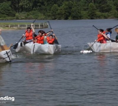 Build-A-Boat Team Building Game- Team Boat Build Activity | TeamBonding