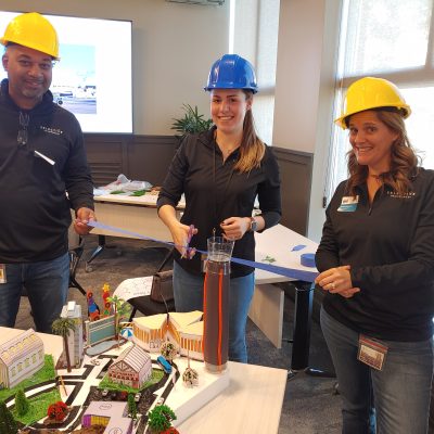 Team in Action at The Event Planner Expo - TeamBonding