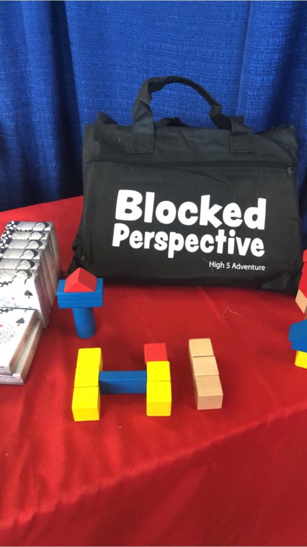 Blocked Perspective | Communication Game for Team Building