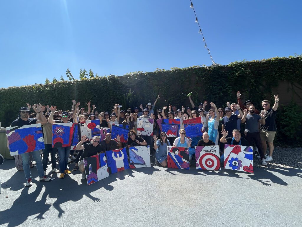 Giant Mural Team Building | Art Team Building Training Program