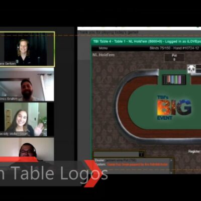Virtual Poker Tournament with Live Dealers - TeamBonding