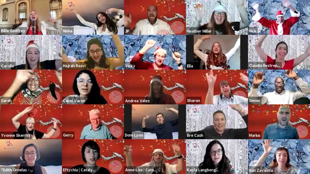 The Ultimate Virtual Holiday Party - Holiday Party Games | TeamBonding