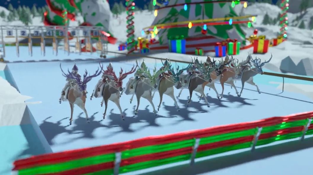 Reindeer Games: Online Race Game | TeamBonding Holiday Party