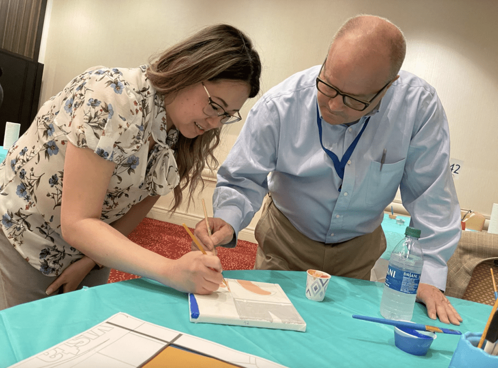 Giant Mural Team Building | Art Team Building Training Program