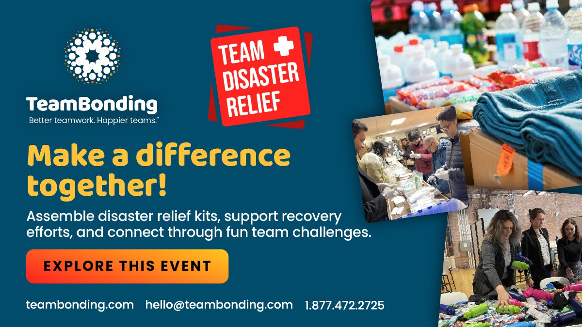 Build Emergency Disaster Relief Care Kits | TeamBonding